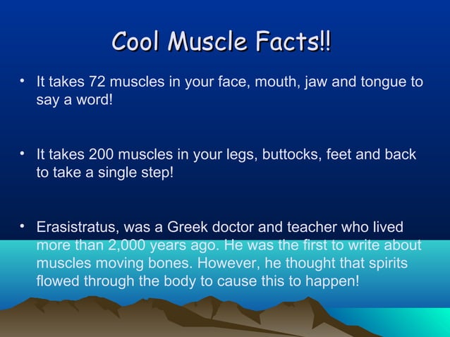 Lesson 3 - Muscles | PPT