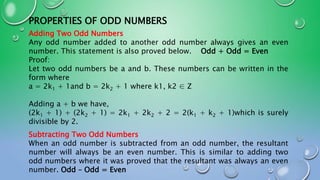 Lesson 3 odd numbers | PPT
