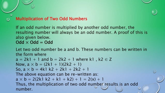 Lesson 3 odd numbers | PPT