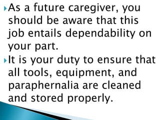 LESSON 3- PERFORM AFTER CARE - CAREGIVING.pptx