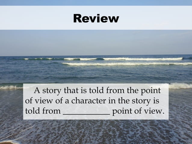 Lesson 3 - POINT OF VIEW.pptx powerpoint | PPTX | Surfing and ...