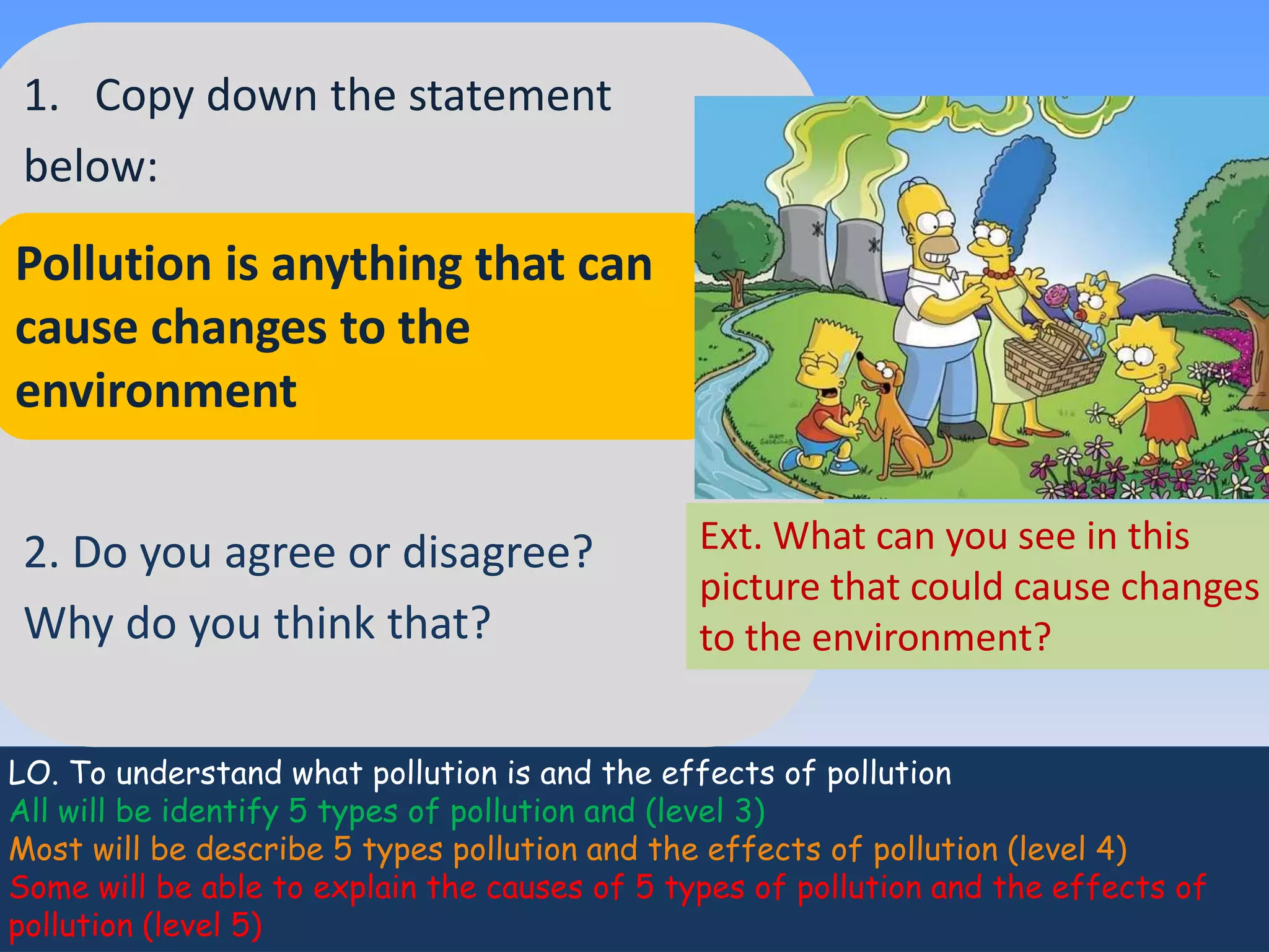 Lesson 3 pollution | PPTX