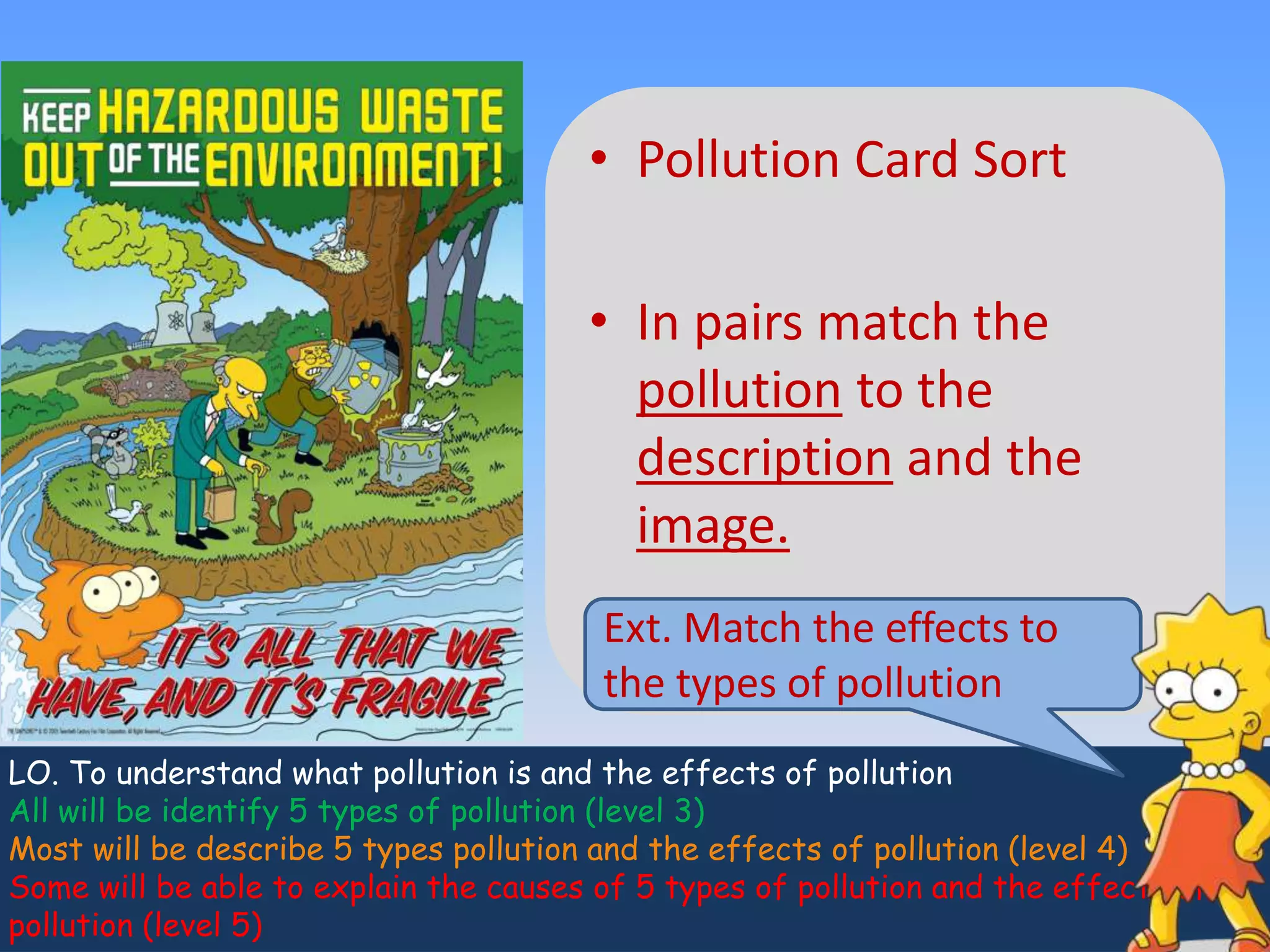 Lesson 3 pollution | PPTX