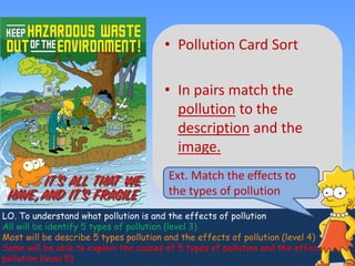 Lesson 3 pollution | PPTX