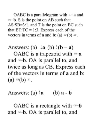 Lesson 3 position vectors around the world | PDF