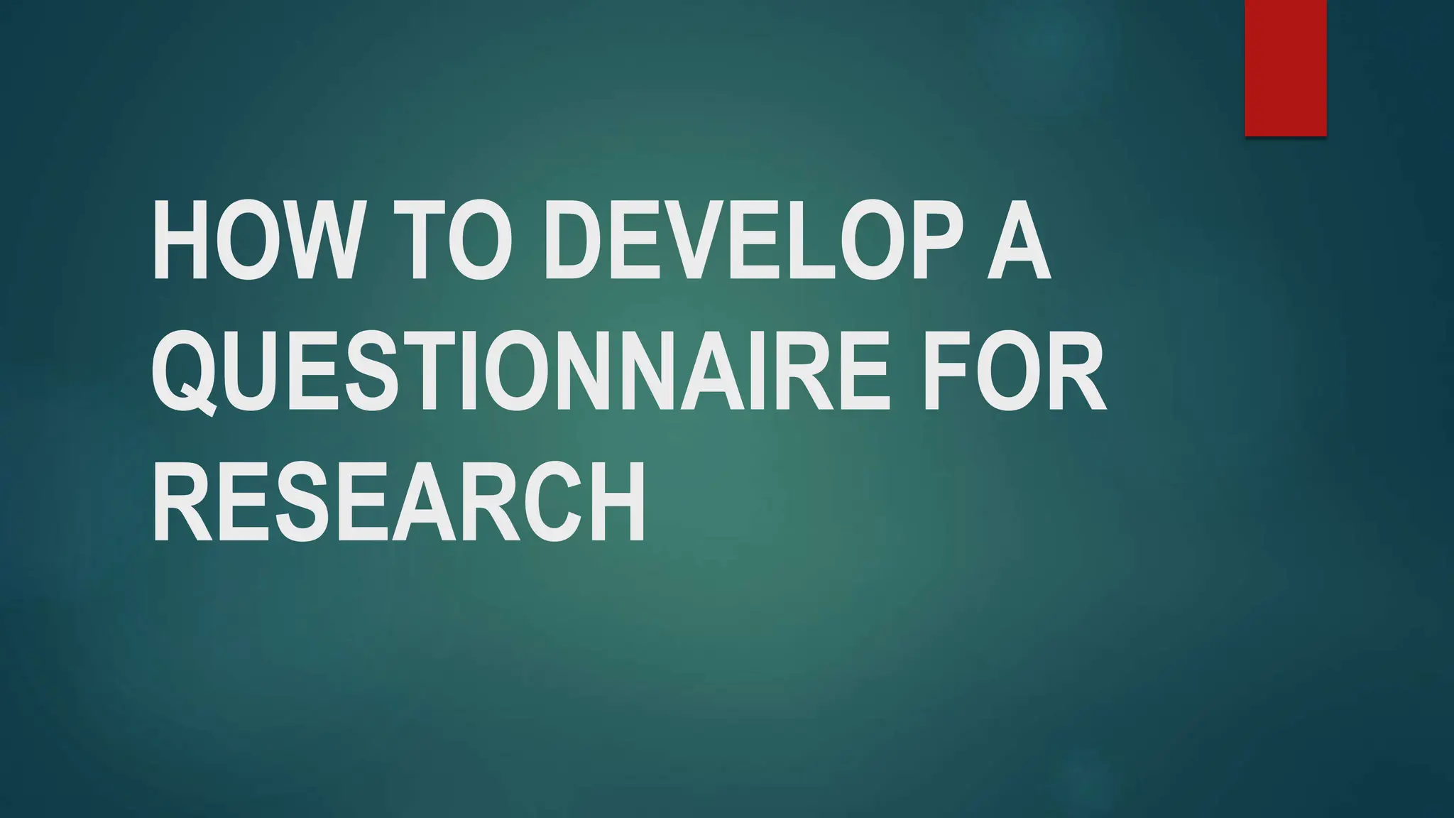 LESSON 3 - PREWRITING PHASE - SELECTING A RESEARCH TOPIC, QUESTIONNAIRE, INTERVIEW GUIDE, LIT ...