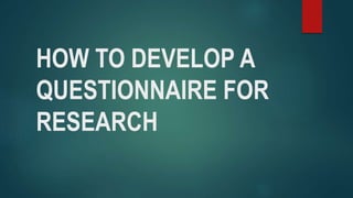 LESSON 3 - PREWRITING PHASE - SELECTING A RESEARCH TOPIC, QUESTIONNAIRE ...