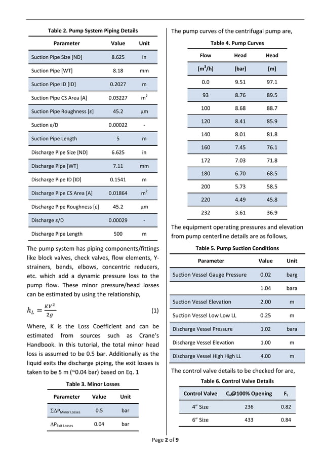 OPERATING ENVELOPES FOR CENTRIFUGAL PUMPS | PDF