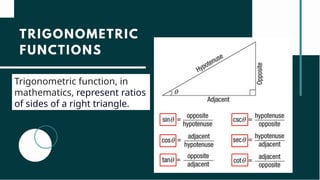 Right Triangle Trigonometry/Angle of Elevation and Depression | PPTX