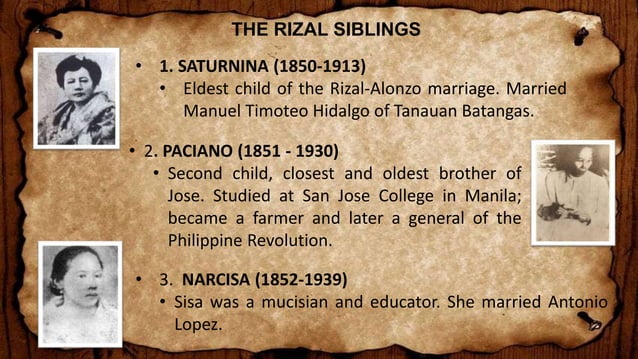 lesson 3-RIZAL'S LIFE FAMILY, CHILDHOOD, EARLY EDUCATION (1).pptx ...