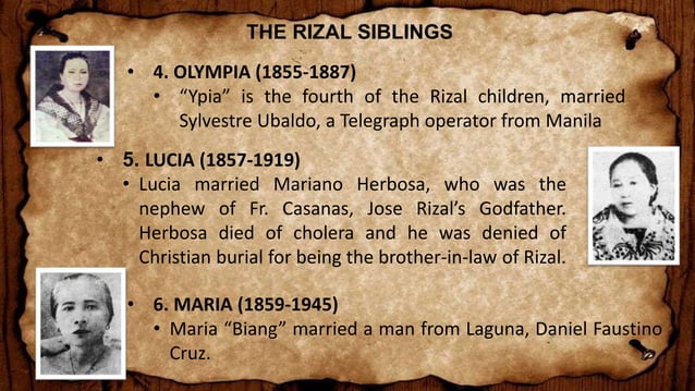 lesson 3-RIZAL'S LIFE FAMILY, CHILDHOOD, EARLY EDUCATION (1).pptx ...