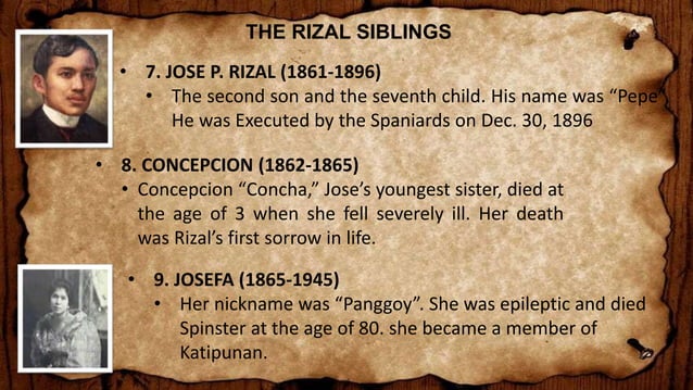 lesson 3-RIZAL'S LIFE FAMILY, CHILDHOOD, EARLY EDUCATION (1).pptx ...