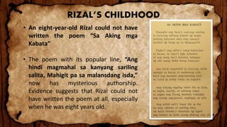 lesson 3-RIZAL'S LIFE FAMILY, CHILDHOOD, EARLY EDUCATION (1).pptx