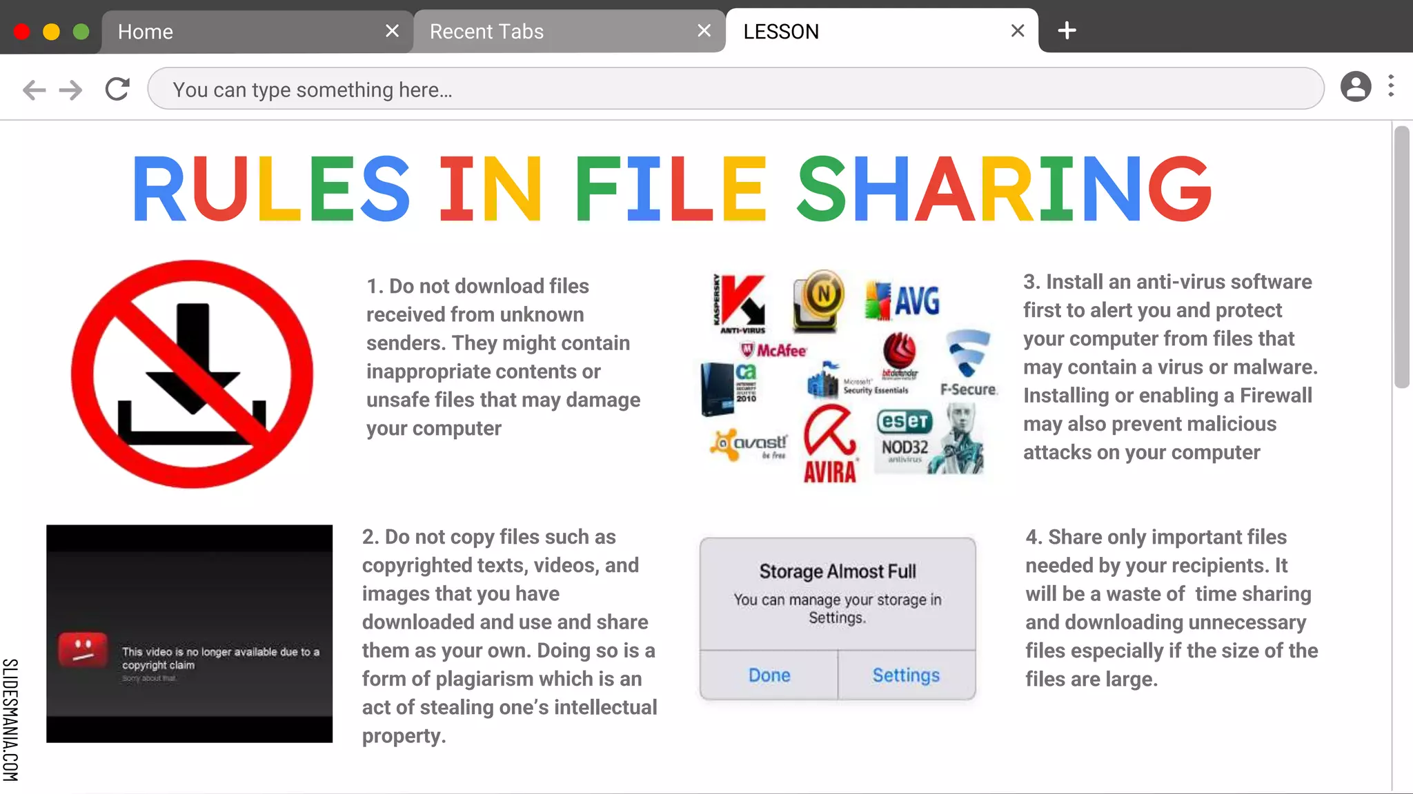 HELE 5 Lesson 3: Safe and Responsible Use of ICT | PPTX