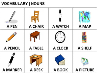 Lesson 3 school object (1) | PDF