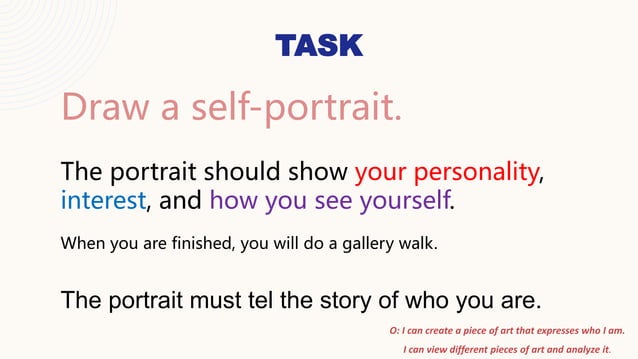 Lesson 3 - Self Portrait .pptx