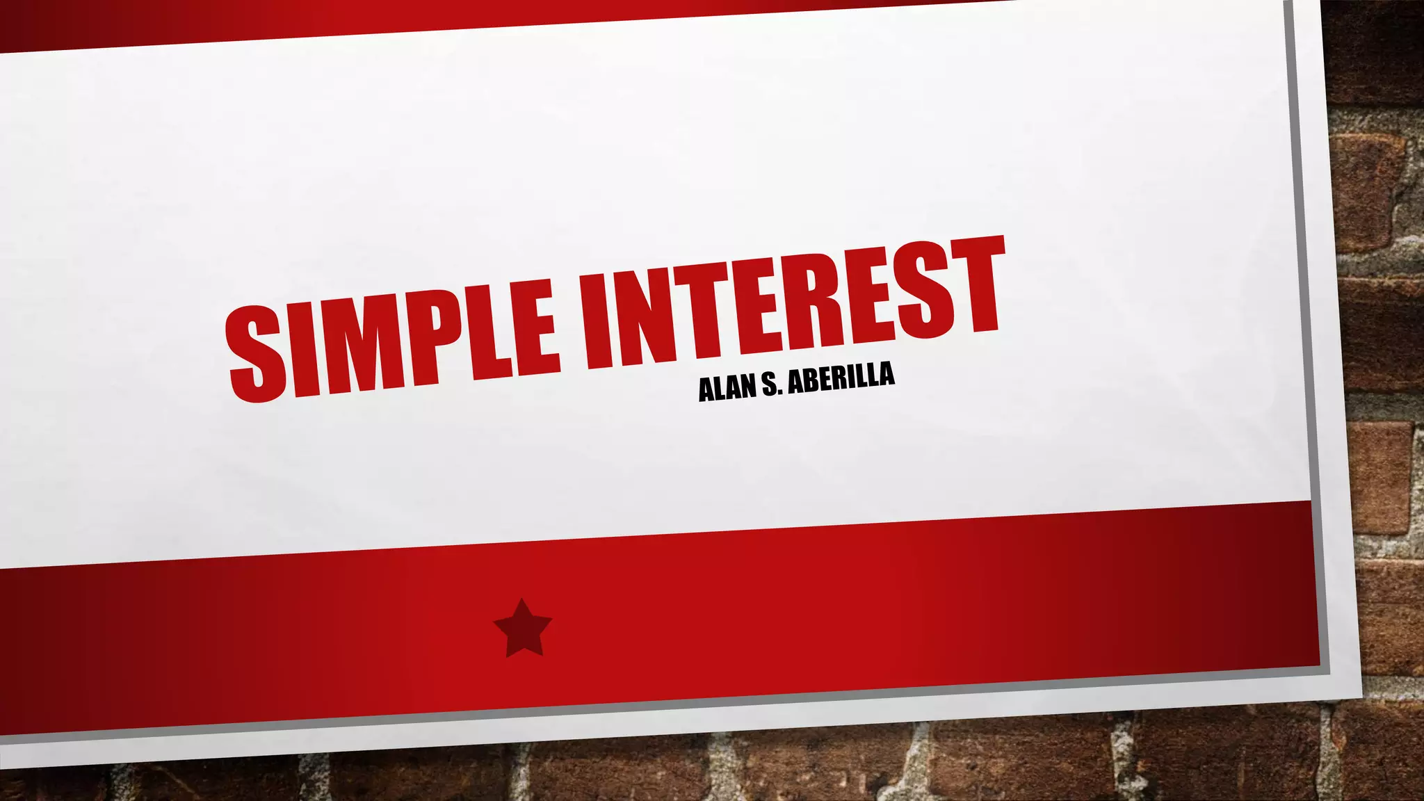 Lesson 3 simple interest | PPTX