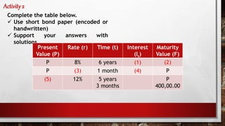 Lesson 3 simple interest | PPTX