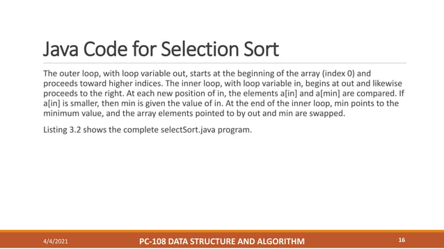 Lesson 3 simple sorting | PPT
