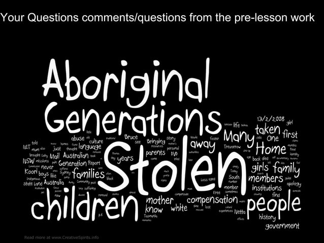 Lesson 3 stolen generations | PPTX