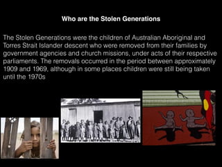 Lesson 3 stolen generations | PDF