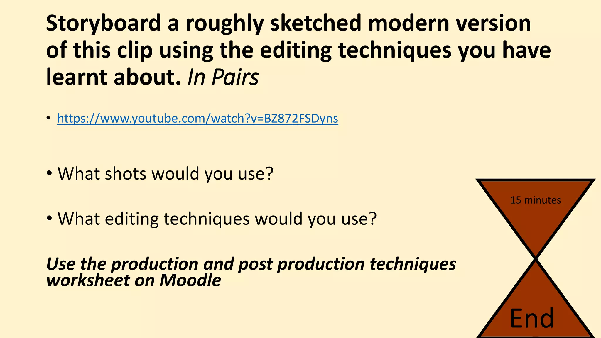 Lesson 3 storyboarding as planning | PPT
