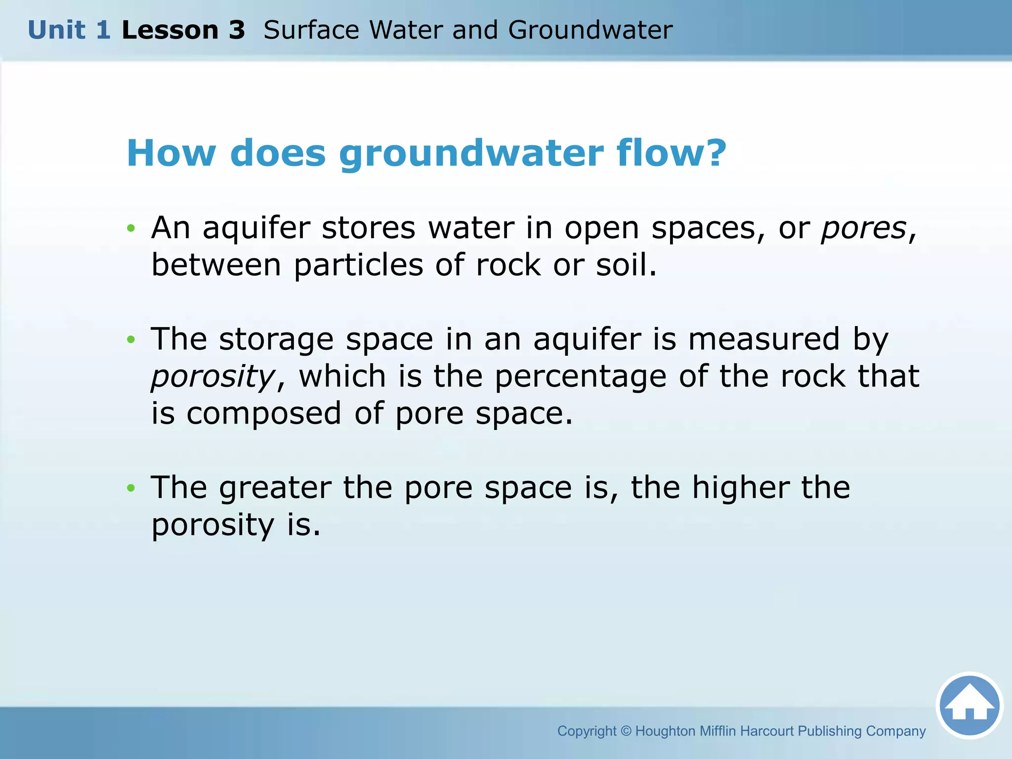 Lesson 3 surface water and groundwater | PPTX
