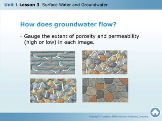 Lesson 3 surface water and groundwater | PPTX