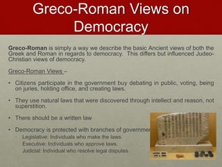 Lesson 3 the dawn of democracy | PPTX | Civic affairs | Politics