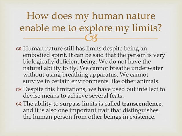 Lesson 3 the human as an embodied spirit | PPTX