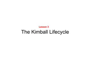 Lesson 3 - The Kimbal Lifecycle.pptx