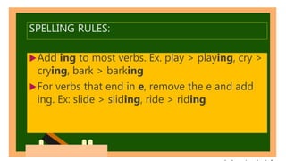 LESSON 3- THE PRESENT PROGRESSIVE-CONTINUOUS TENSE.pptx