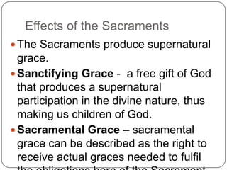 Lesson 3 the sacraments | PPTX
