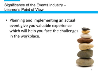 Lesson 3 the significance of the events industry | PPT