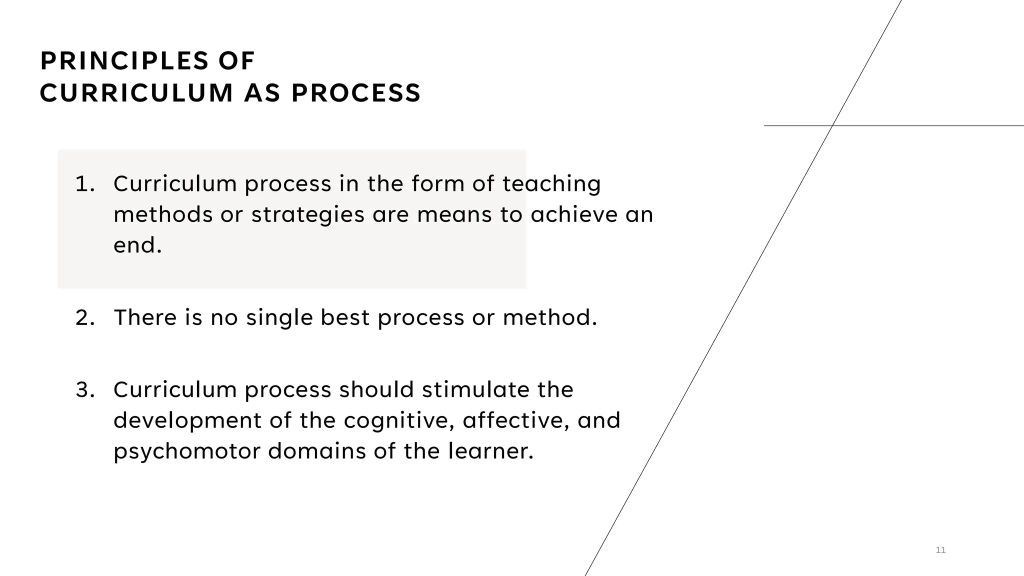 LESSON 3- THREE WAYS OF APPROACHING THE CURRICULUM -CONTENT PROCESS ...