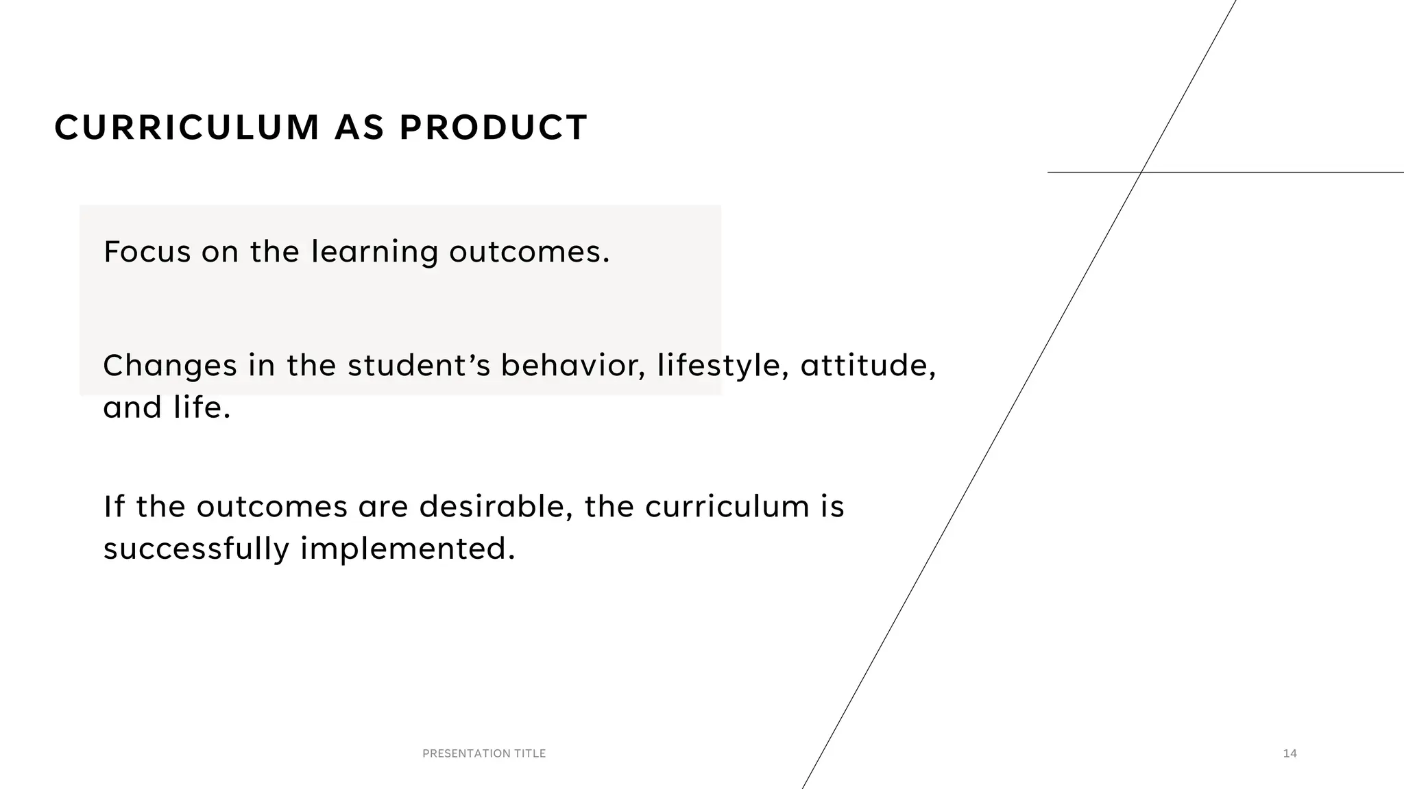 LESSON 3- THREE WAYS OF APPROACHING THE CURRICULUM -CONTENT PROCESS ...