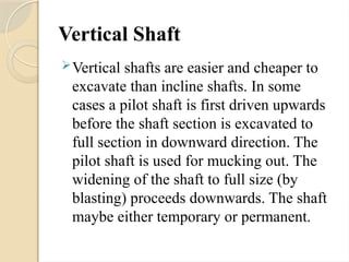 Lesson 3 -Tunnel Shafts and its details in tunnel engg.pptx