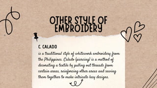 LESSON 3-UNDERSTANDING EMBROIDERY AS A NEEDLECRAFT TECHNIQUE.pptx