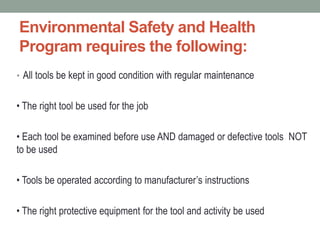 Lesson 3 using hand tools | PPTX