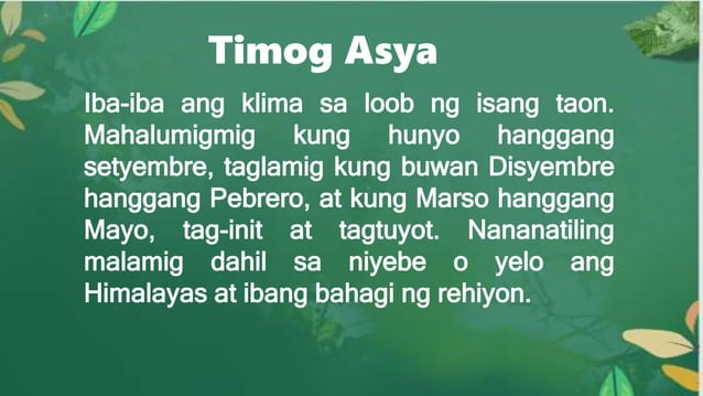 LESSON3-VEGETATION COVER AT MGA KLIMA SA ASYA.pptx