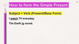 Verbs and Verb Tenses with Timeline | PDF