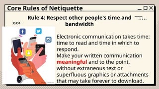 Lesson 3 - What is Netiquettes? in Empowerment Technologies.pptx