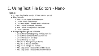 Lesson 3 Working with Files in Linux | PDF | Operating Systems ...