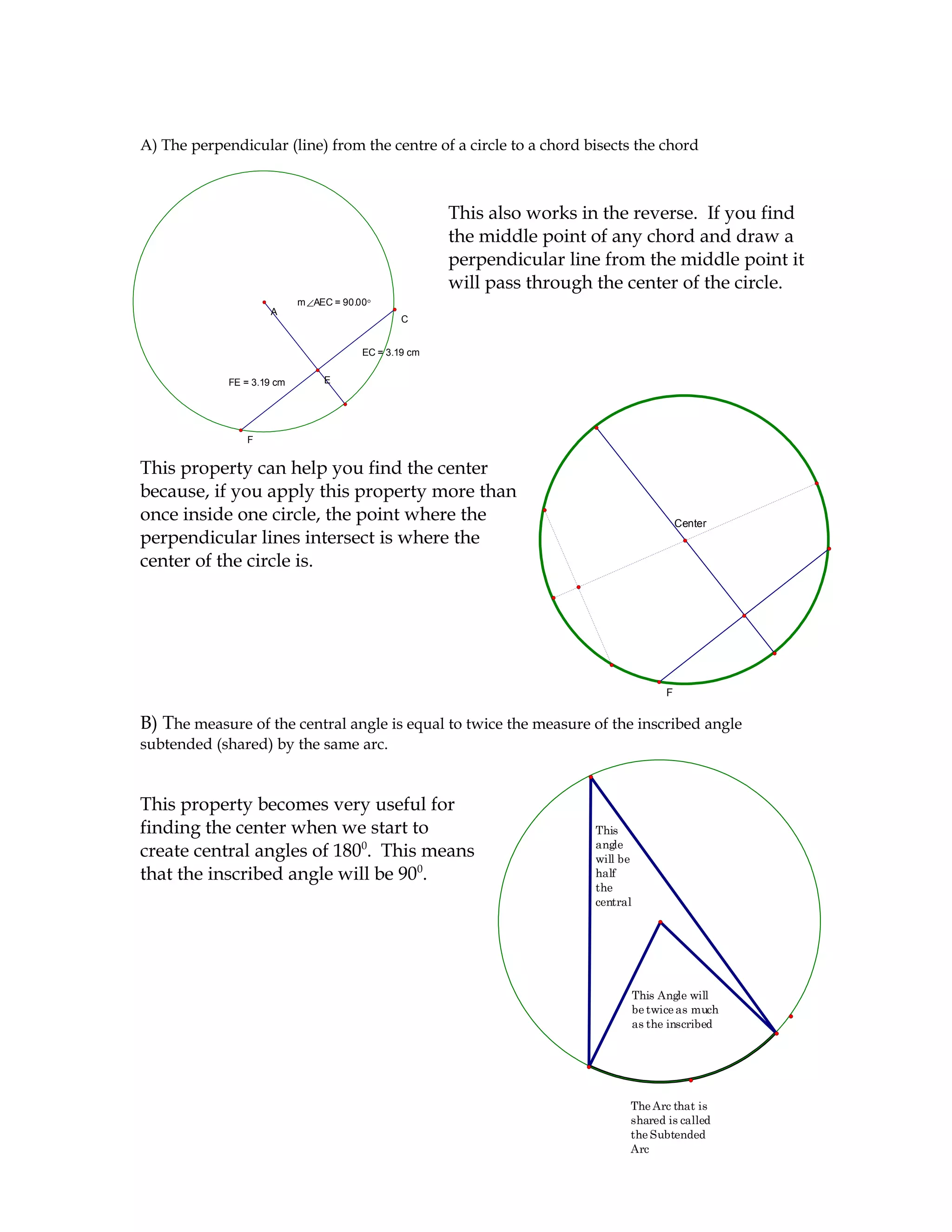 Lesson 30 to 35 Circles | PDF