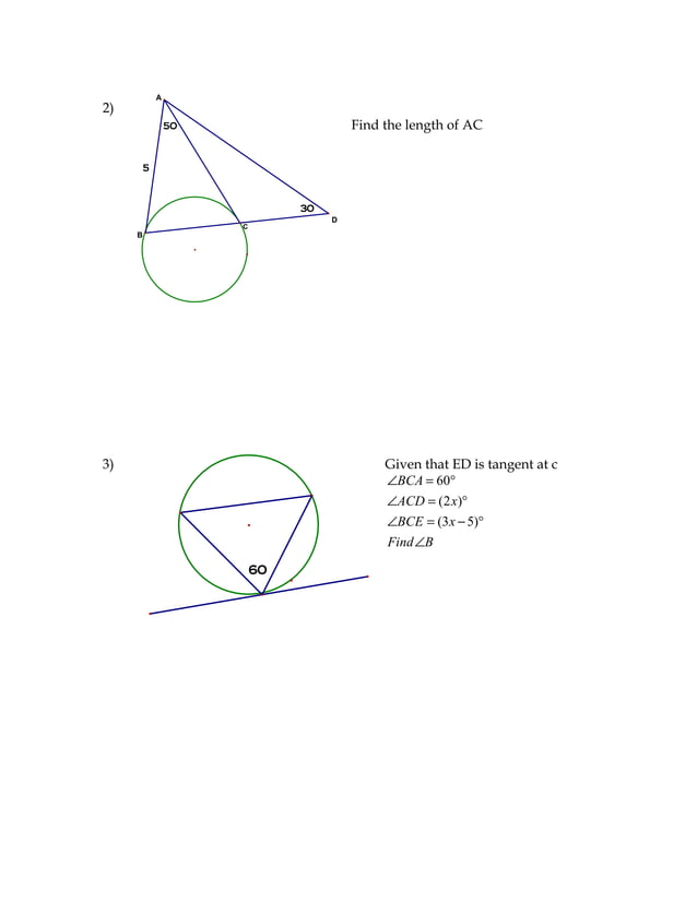 Lesson 30 to 35 Circles | PDF
