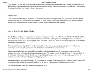 Lesson 30 choosing the right valve | PPT