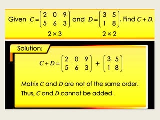 Addition and Subtraction | PPT