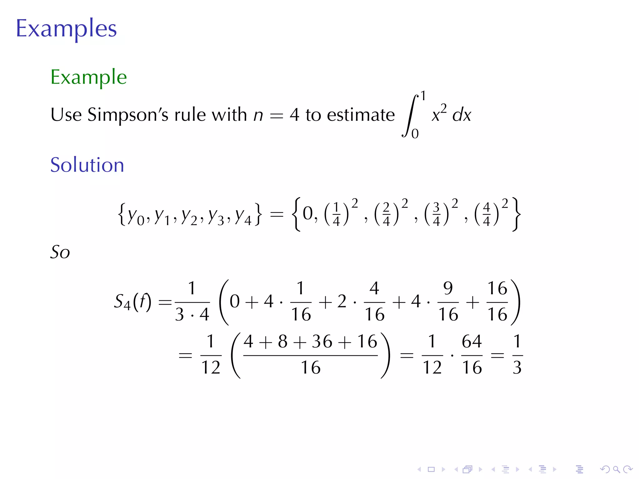 Lesson 31: Numerical Integration | PDF