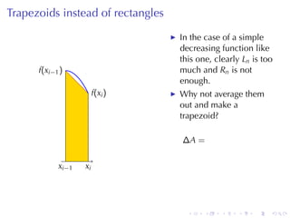 Lesson 31: Numerical Integration | PDF