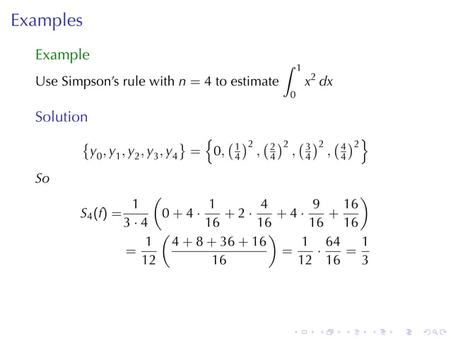 Lesson 31: Numerical Integration | PPT